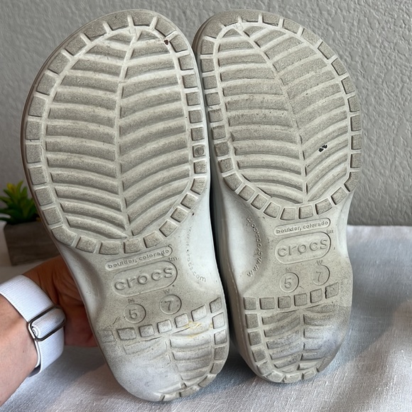 CROCS | Shoes | Crocs Rare Pit Crew Islander Boat Shoe Gray With ...